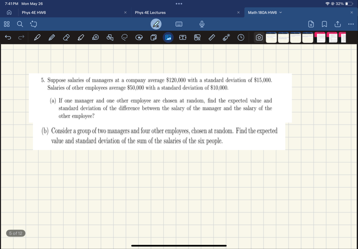Solved Suppose salaries of managers at a company average | Chegg.com