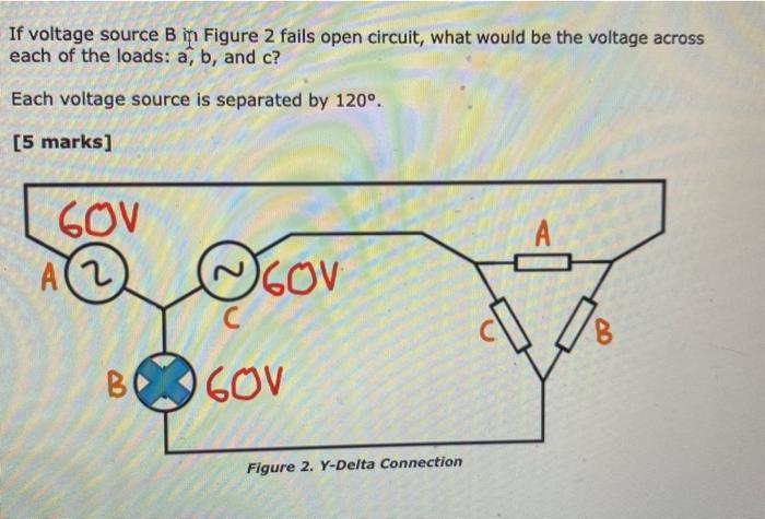 If voltage source B in Figure 2 fails open circuit, | Chegg.com