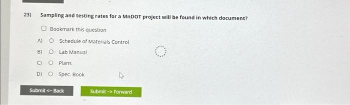 Solved 21) The Los Angeles Rattler test is used to determine | Chegg.com