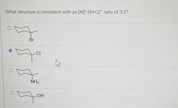 Solved what structure is consistent with | Chegg.com