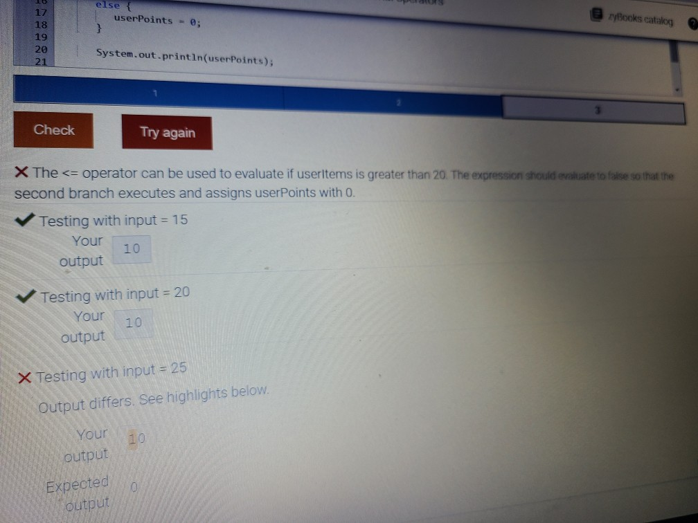 Solved CHALLENGE ACTIVITY 3.4.2: Equality and relational | Chegg.com