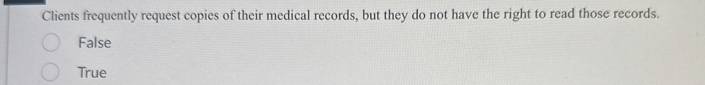 Solved Clients frequently request copies of their medical | Chegg.com