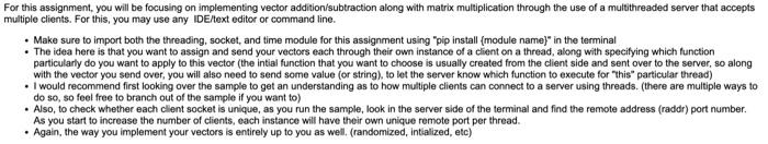 Solved For this assignment, you will be focusing on | Chegg.com