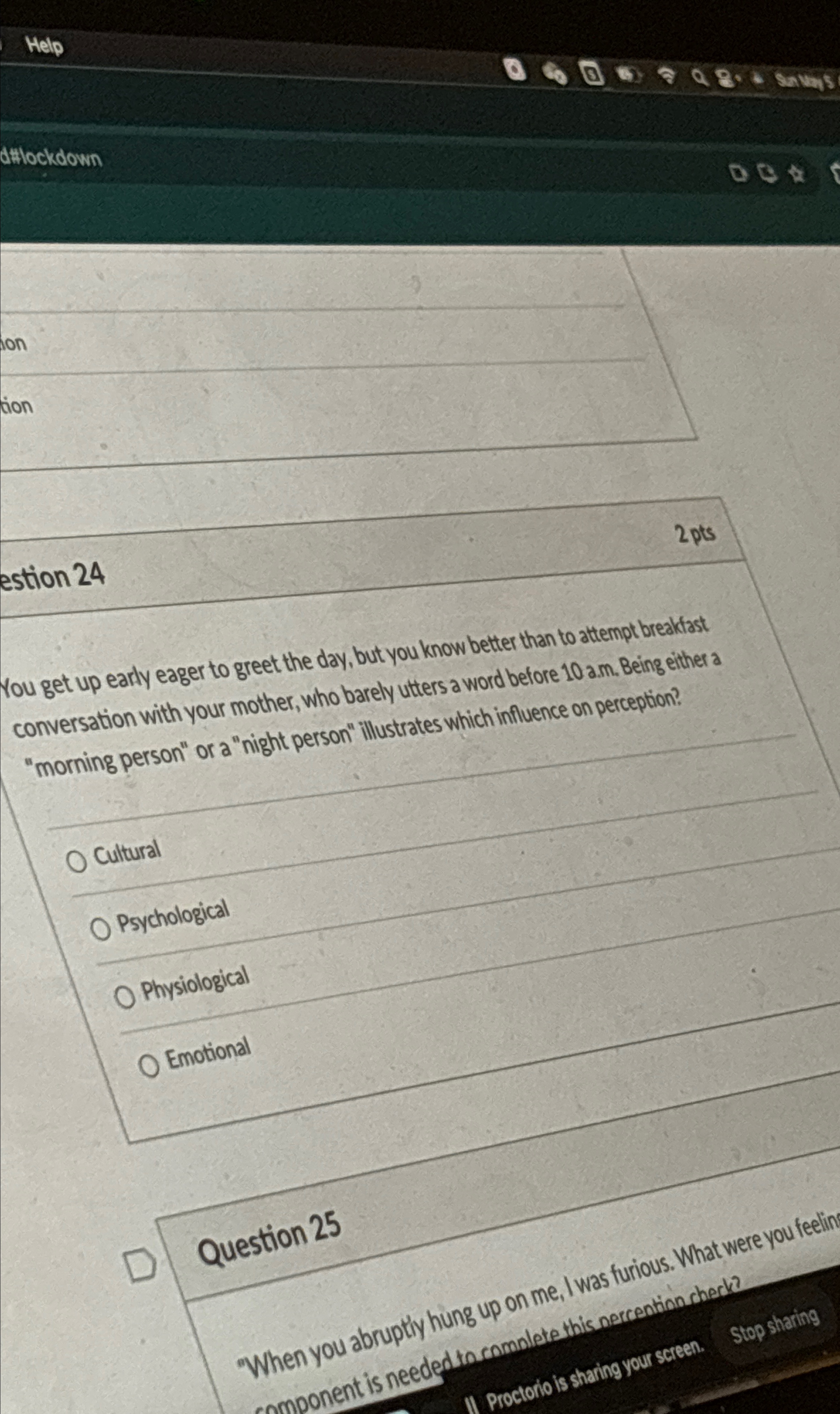 Solved Atlockdownonionestion 242 ﻿ptsYou get up early eager | Chegg.com