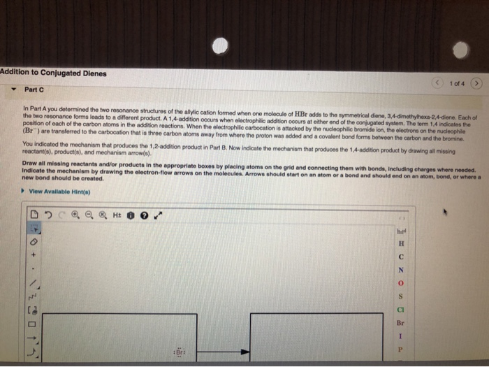 Solved Part CYou indicated the mechanisms that produces the | Chegg.com