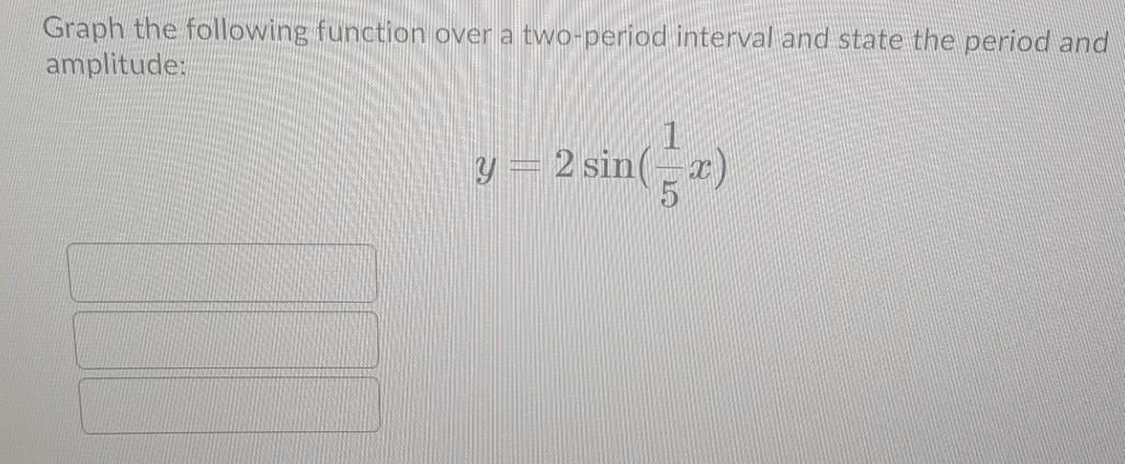 Solved Graph the following function over a two-period | Chegg.com