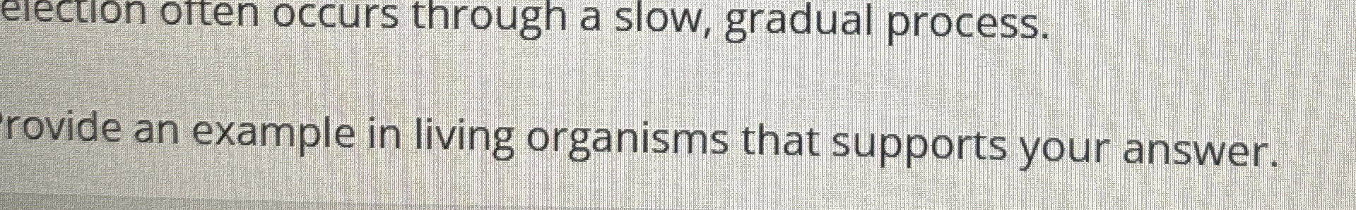 Solved election often occurs through a slow, gradual | Chegg.com