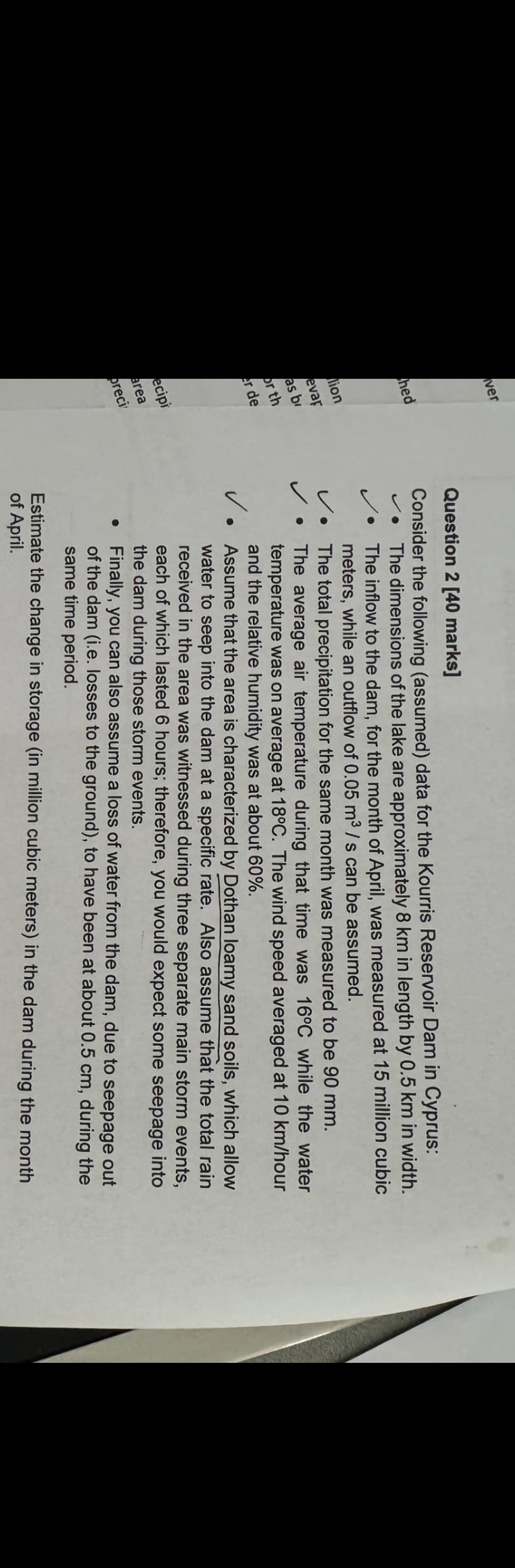 Solved Question 2 [40 ﻿marks]Consider the following | Chegg.com