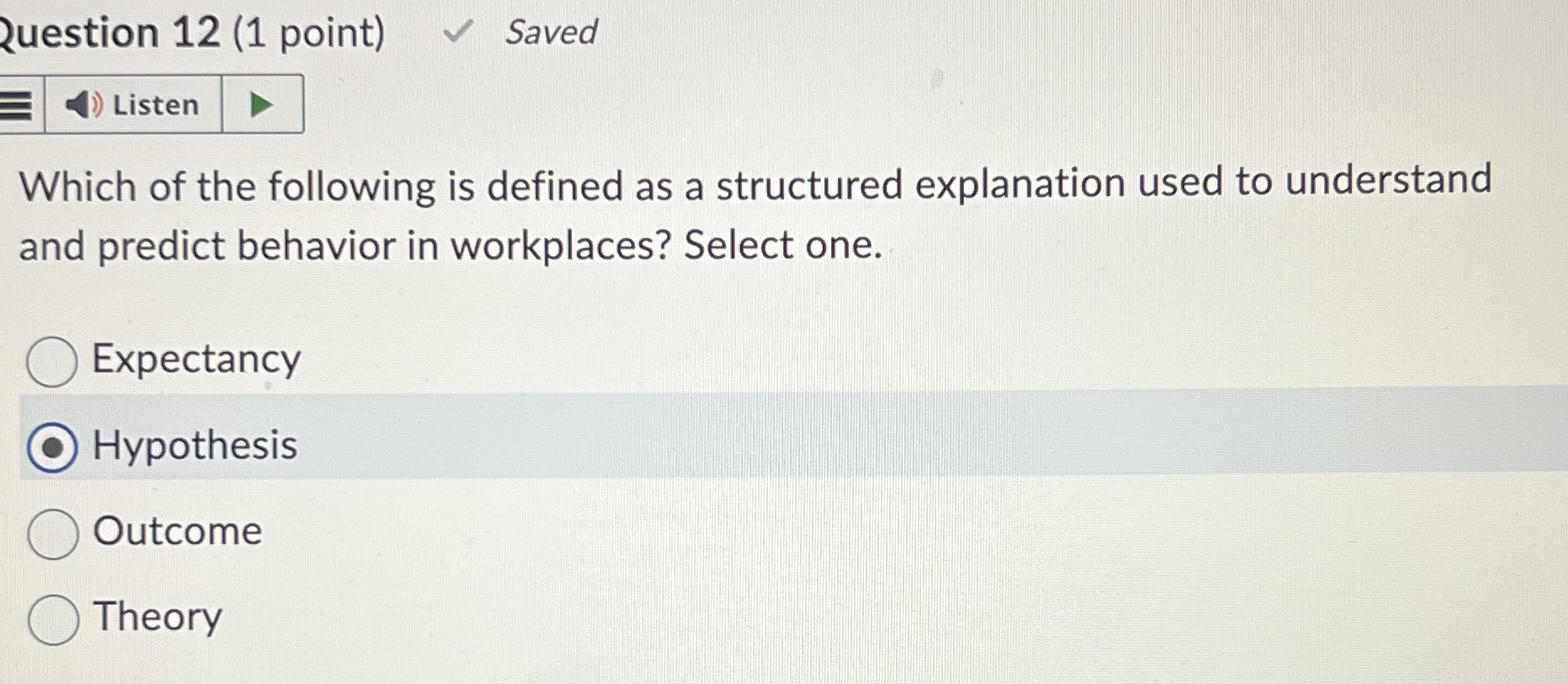 Solved Ruestion 12 (1 ﻿point) ﻿SavedWhich of the following | Chegg.com