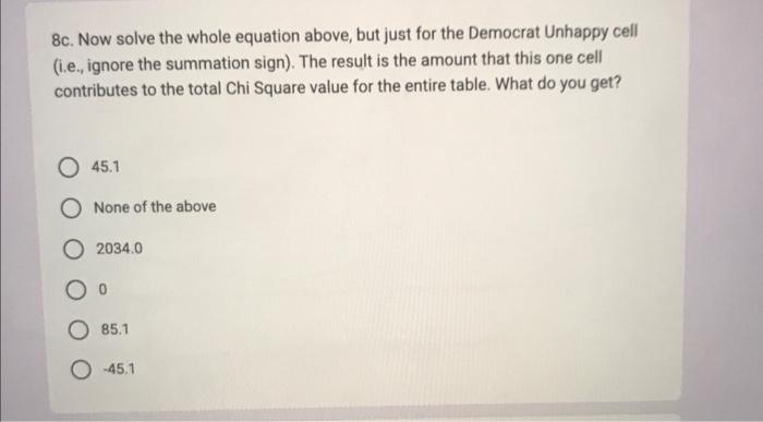 Solved Here's the formula we use to calculate a Chi Square | Chegg.com