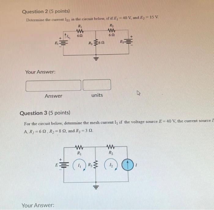 Solved Determine the current IS1 in the circuit below, if if | Chegg.com