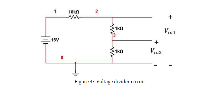 Solved Use voltage division to analytically determine Vin1 | Chegg.com