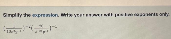 Solved Simplify the expression. Write your answer with | Chegg.com