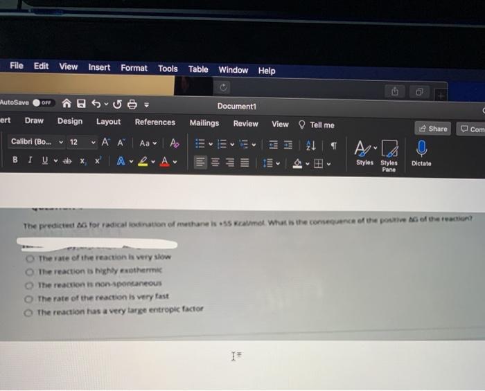 Solved File Edit View Insert Format Tools Table Window Help | Chegg.com
