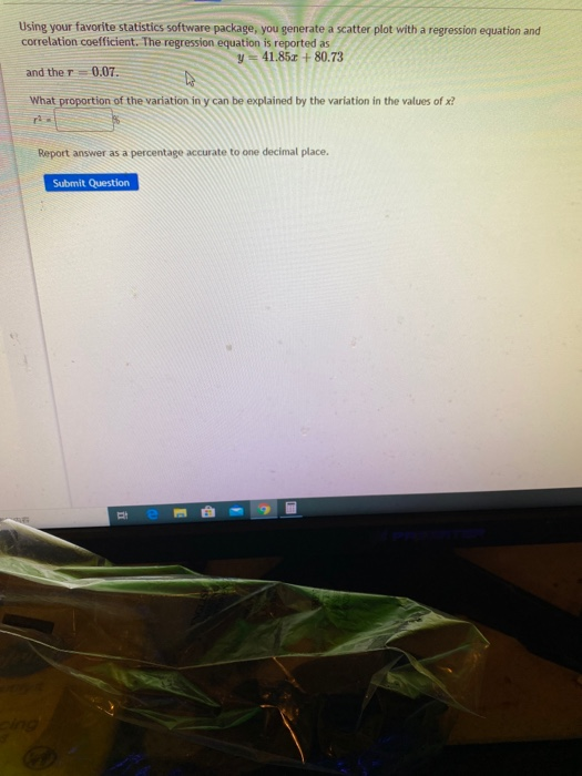 Solved Using your favorite statistics software package, you | Chegg.com