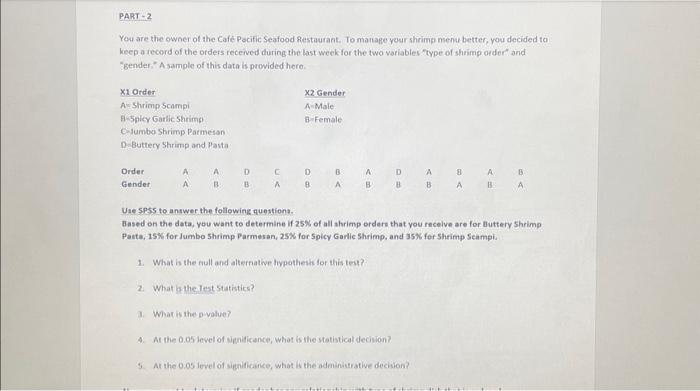 Solved Work Part 1 up to quention 5, BOTH by hand and by | Chegg.com
