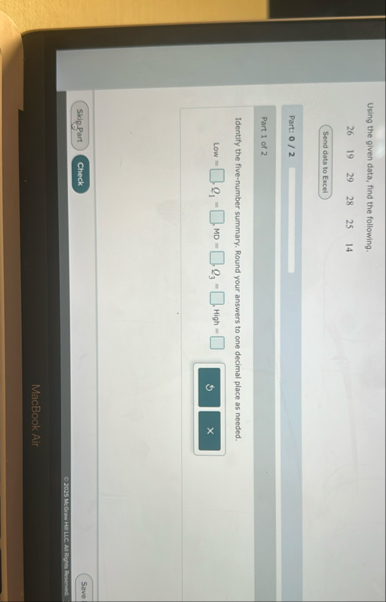 Solved Using the given data, find the | Chegg.com