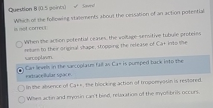 Solved Question 8 ( 0.5 ﻿points) ﻿SavedWhich of the | Chegg.com