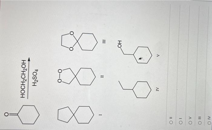 Solved H2SO4 HOCH2CH2OH I II III IV IV | Chegg.com
