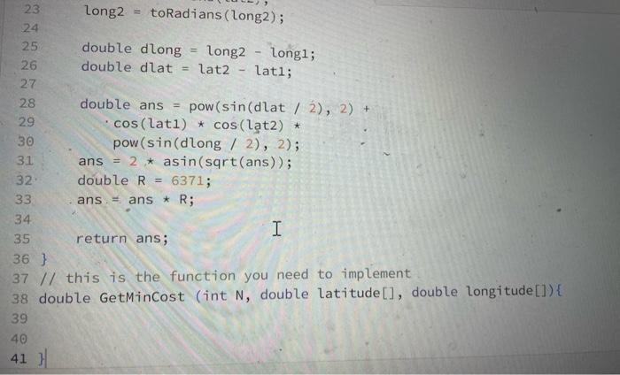 Solved 1 \#include C+ Q1.cpp 2 \#include 〈math.h〉 \#include | Chegg.com