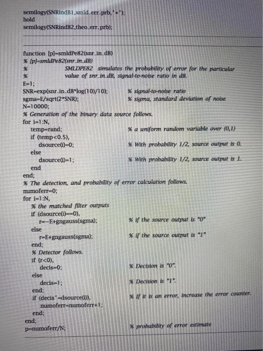 Solved could someone please compute this Matlab code and | Chegg.com
