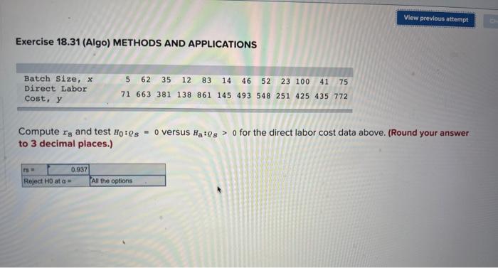 Solved Exercise 18.31 (Algo) METHODS AND APPLICATIONS | Chegg.com