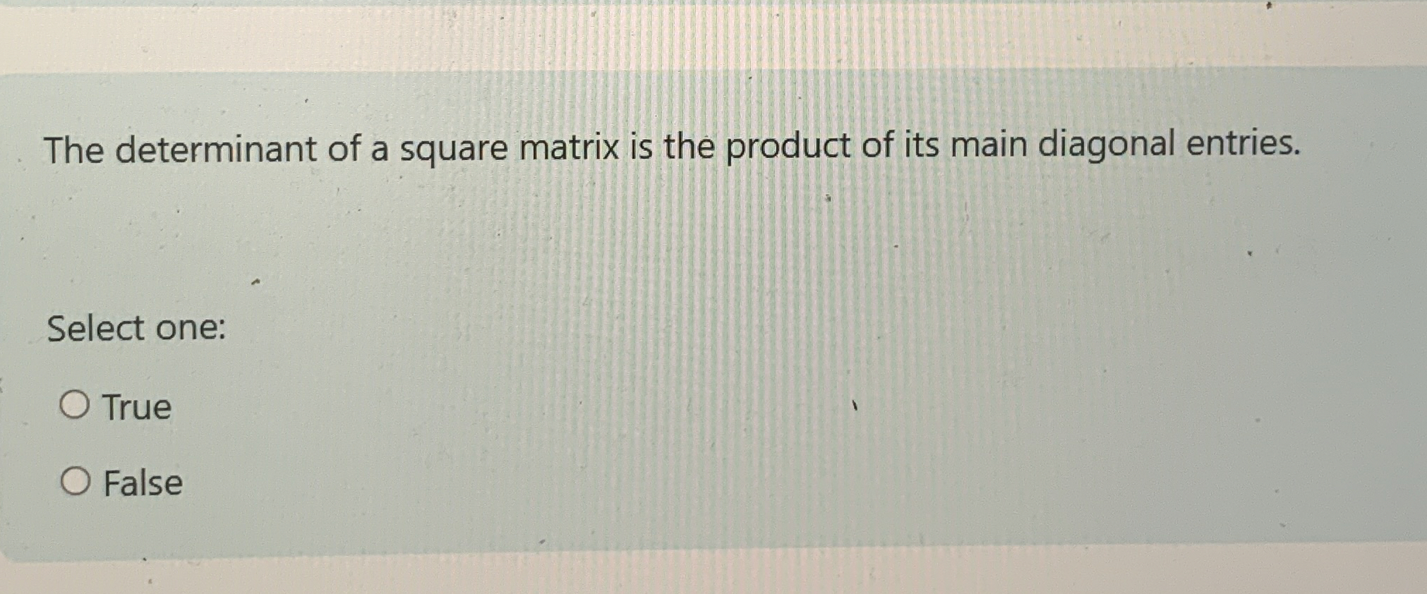 Solved The determinant of a square matrix is the product of | Chegg.com