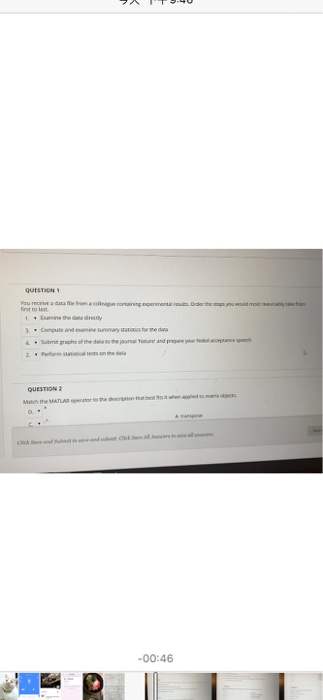 Solved 19.40 QUESTION 1 2 . Computer and a r e dara QUESTION | Chegg.com