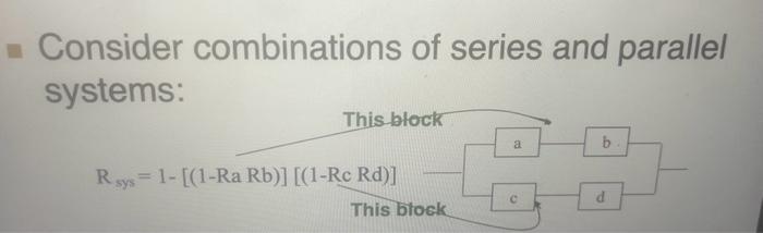 Markov Models1.What is the reliability of the system | Chegg.com