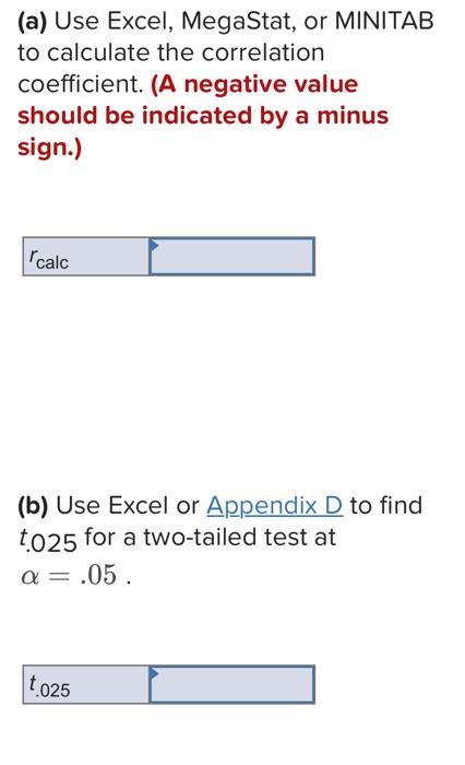 Solved Using the data given in the table below, answer the | Chegg.com