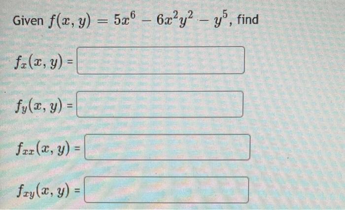 Solved Let f(x,y)=x4y Evaluate f(3,5)Given | Chegg.com Solved Let f(x,y)=x4y Evaluate f(3,5)Given | Chegg.com