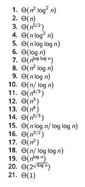 Solved Question 3b Determine the runtimes of Algorithms 3, | Chegg.com