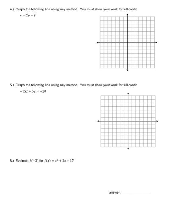 Solved Unit 7 Homework Please show all necessary work for | Chegg.com