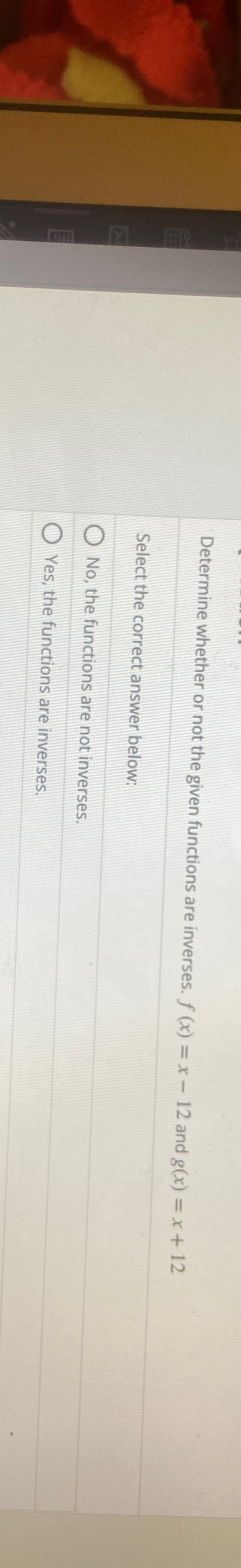 Solved Determine whether or not the given functions are | Chegg.com
