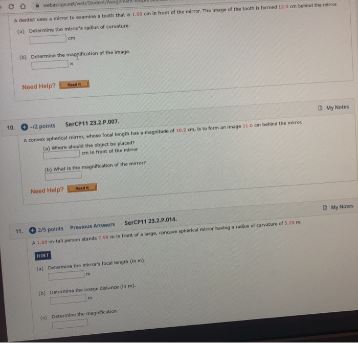 Solved C w ebassign.net/web/Student/Assignment response A | Chegg.com