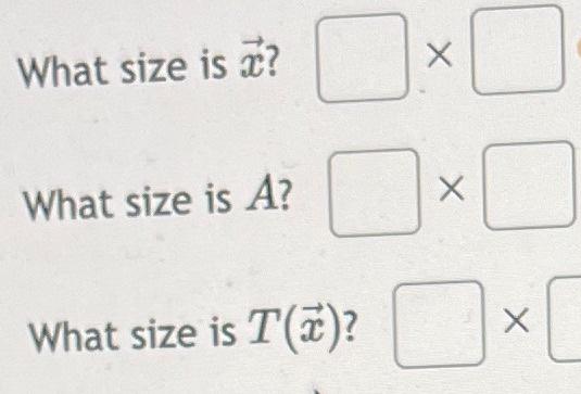 Solved Suppose T:R7→R17 is a linear transformation where | Chegg.com