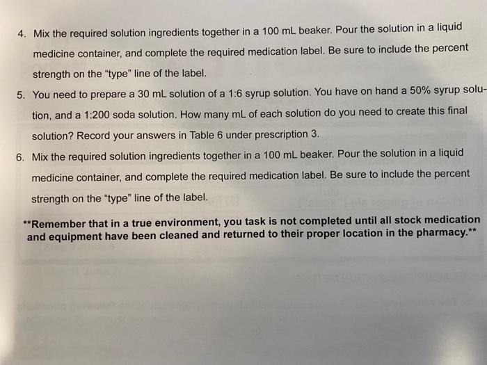 Solved EXPERIMENT 3: ALLIGATION METHOD Note: The dilutions | Chegg.com