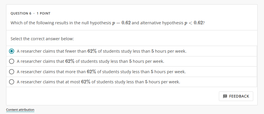 Solved QUESTION 6 - 1 ﻿POINTWhich of the following results | Chegg.com