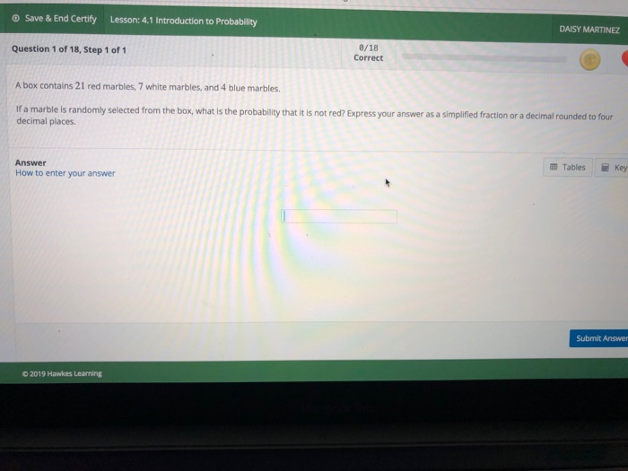 Solved © Save & End Certify Lesson: 4.1 Introduction to | Chegg.com