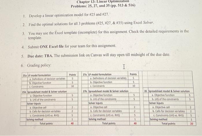 Solved Chapter 13 Linear Optimization Problems 25 27 And 2875