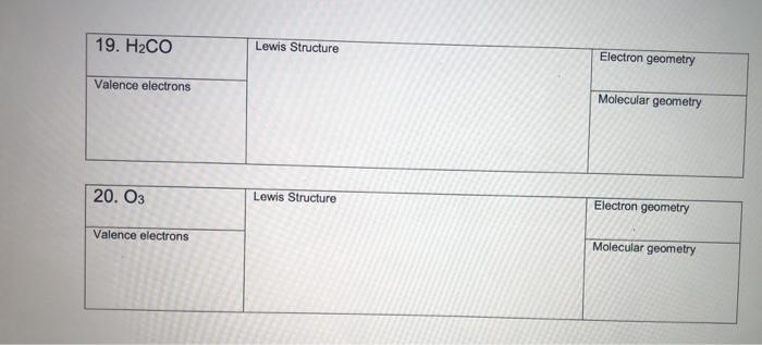 Solved 1. CF4 Lewis Structure Electron geometry Valence | Chegg.com