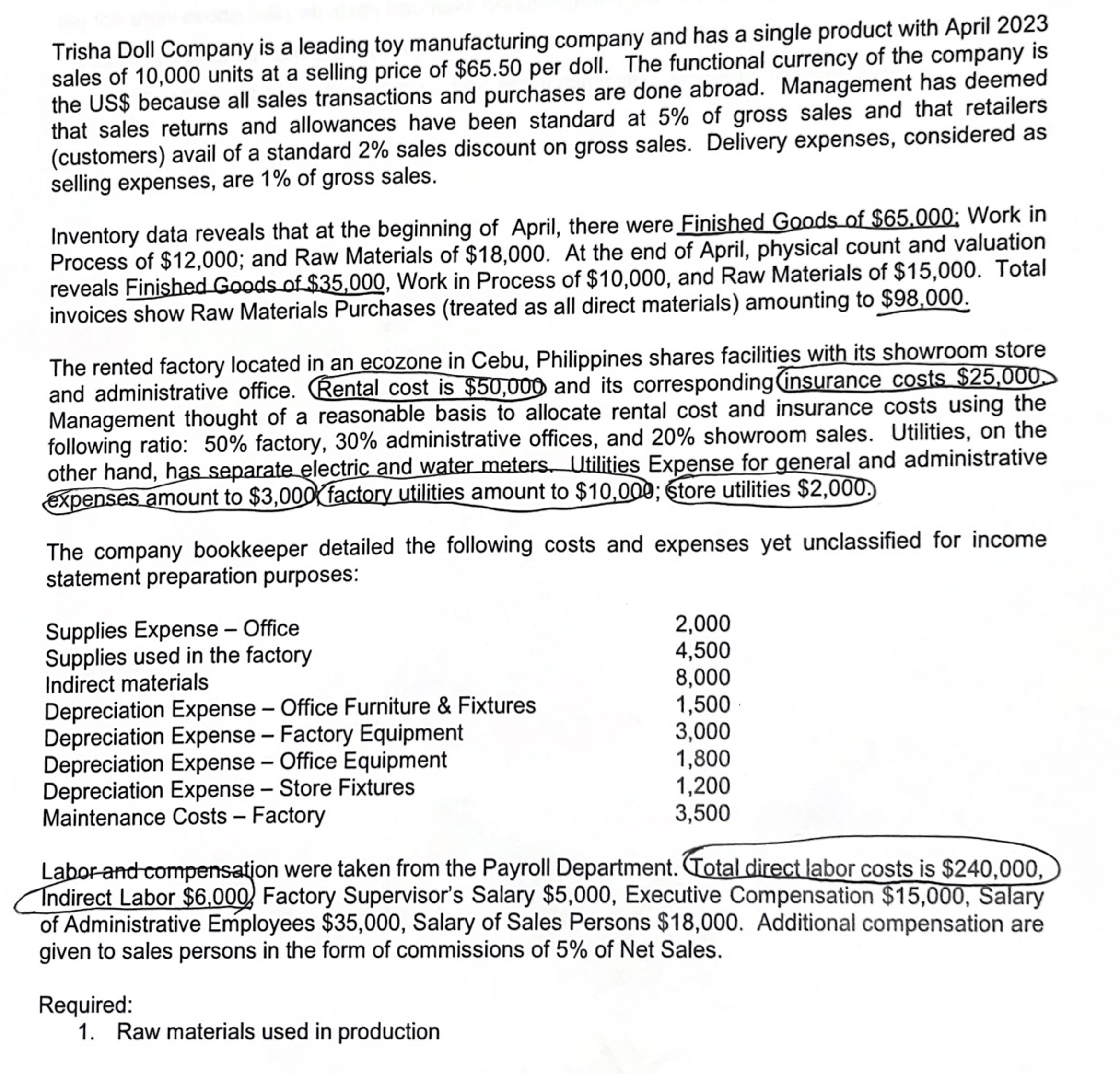 Solved Please solve the problem by step by step. I want the | Chegg.com