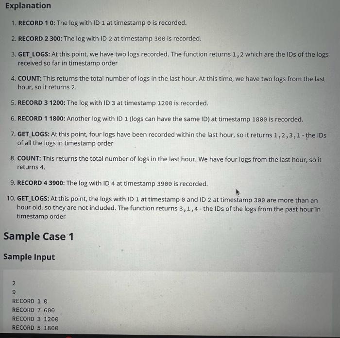 Solved The first line contains a single integer, m denoting | Chegg.com