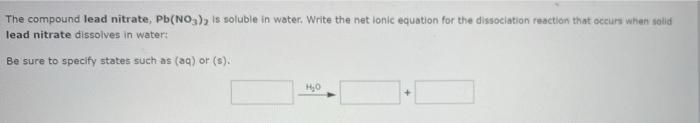 Solved The compound sodium phosphate, Na3PO4 is soluble in | Chegg.com