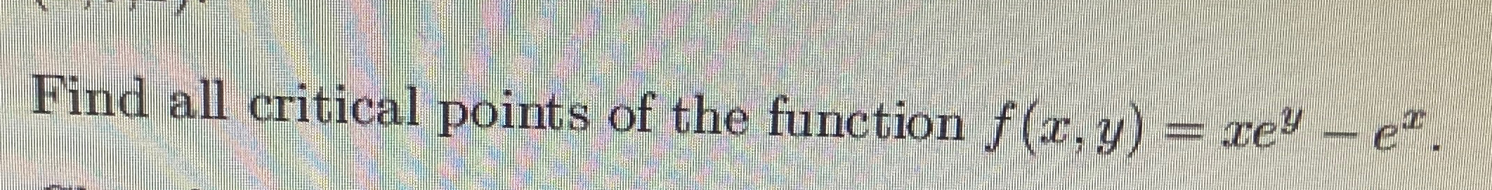 Solved Find all critical points of the function | Chegg.com