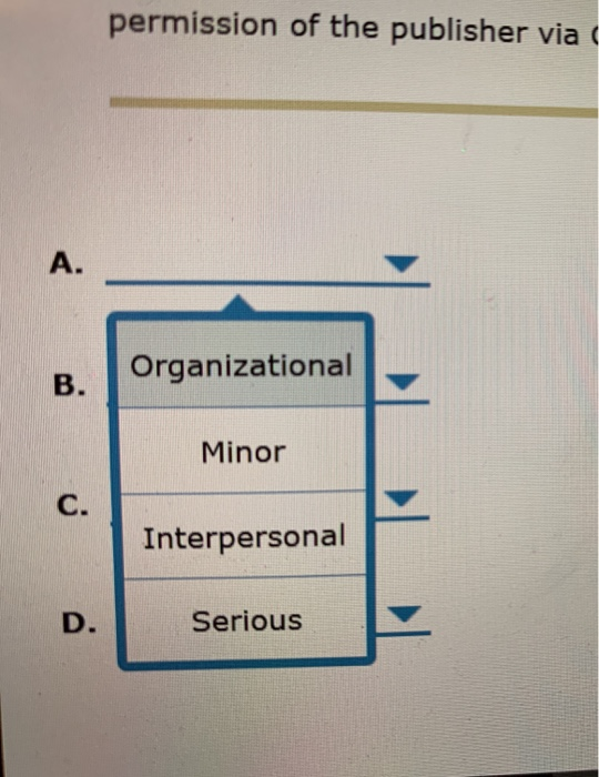 Solved 1. Workplace Deviance Use your knowledge of workplace | Chegg.com