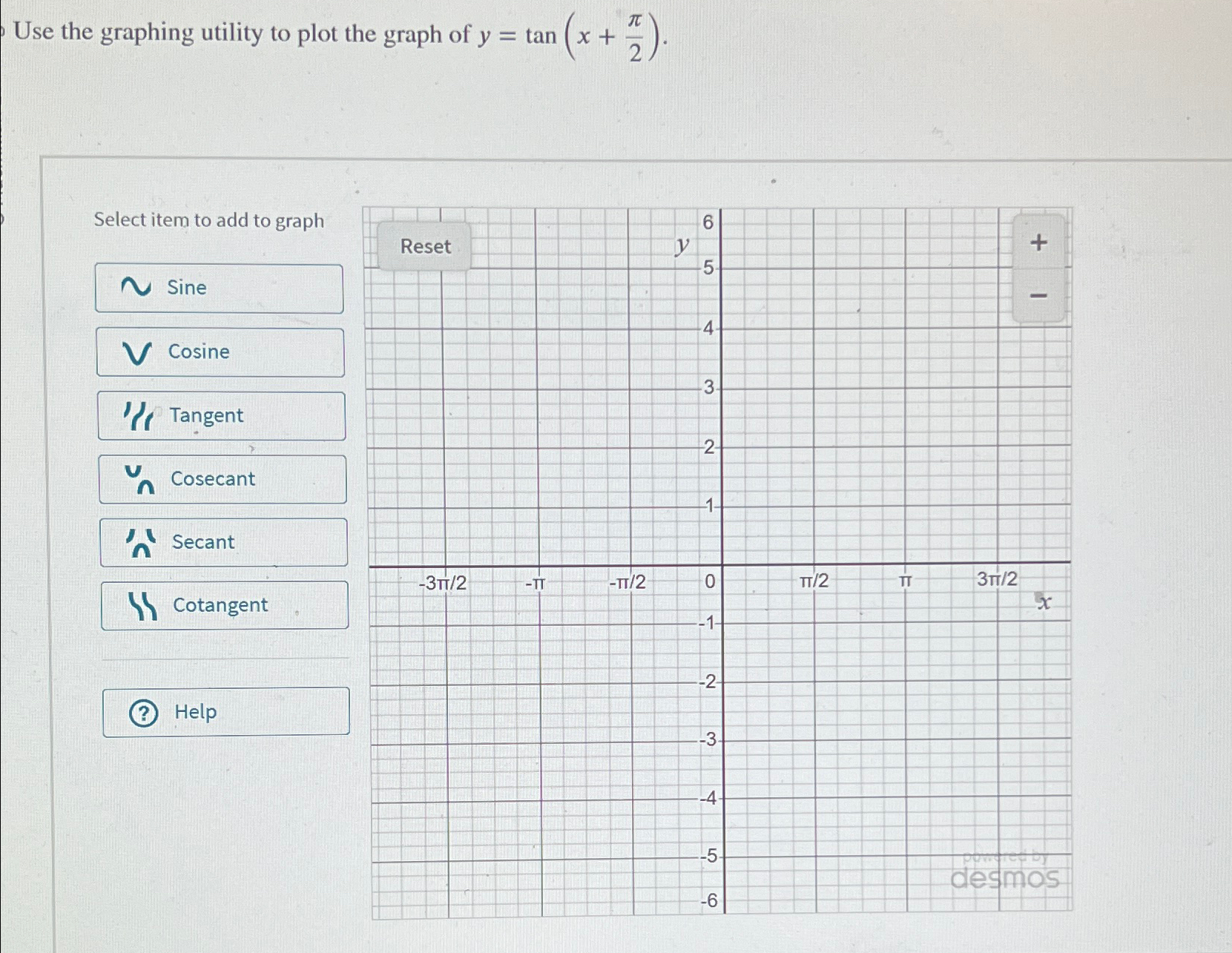 Solved Use the graphing utility to plot the graph of | Chegg.com
