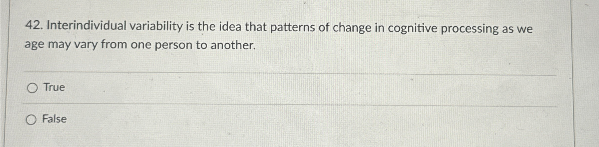 Solved Interindividual variability is the idea that patterns | Chegg.com
