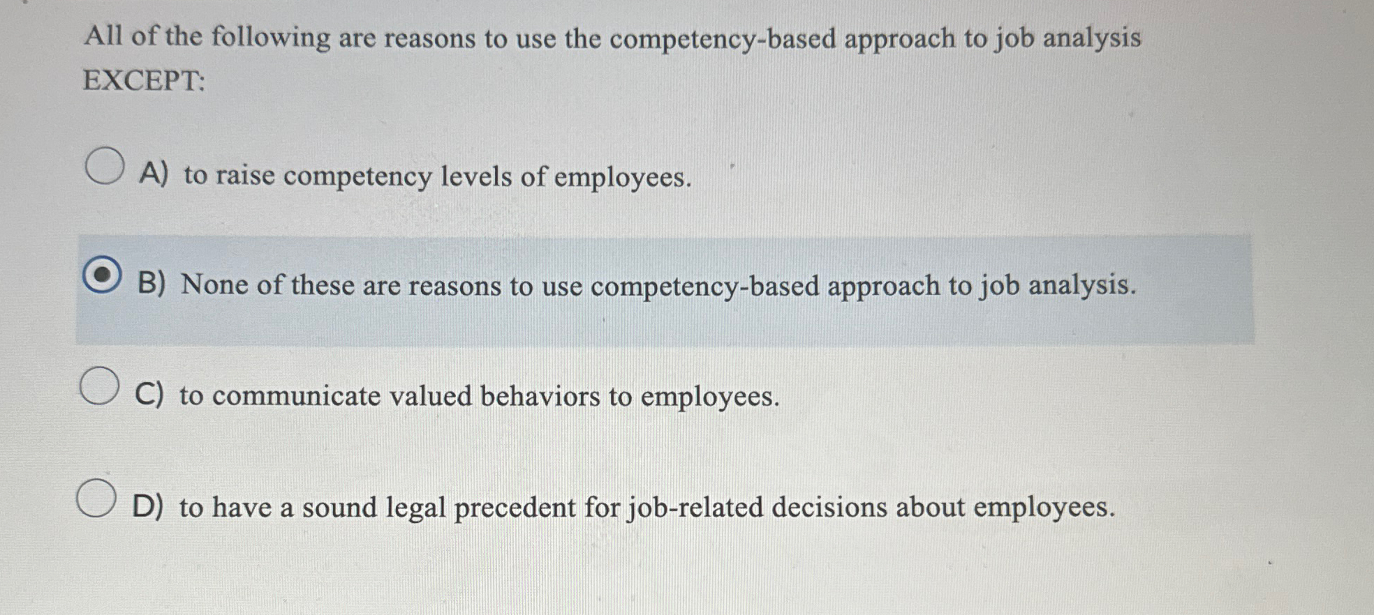 Solved All of the following are reasons to use the | Chegg.com