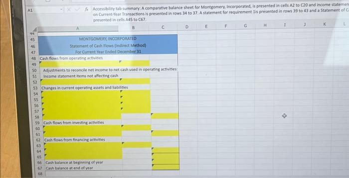 Solved A1 Mokicomery incongomits Cemparative Balance sherts | Chegg.com